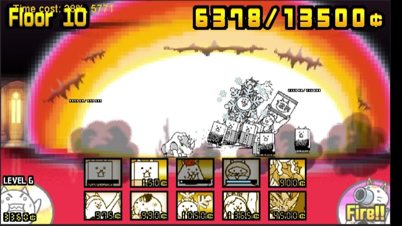 Icarus Tower Floor 10 Showcase (The Battle Cats custom level ...