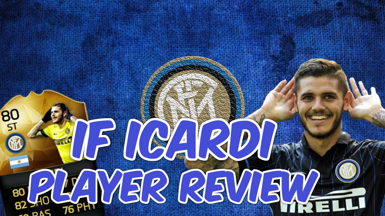 IF Icardi 80 Rated ll Fifa 16 Player Review - YouTube