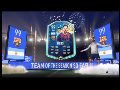 PACKED TOTS MESSI!!(the biggest Pack Opening Yet) - YouTube