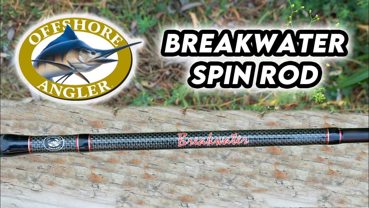 Offshore Angler Breakwater Rod: Crabbing, Surf Fishing, Sturgeon, and ...