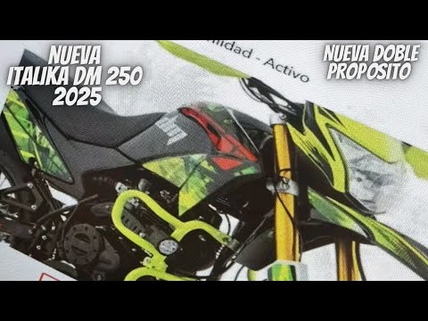 Nueva Italika Dm 250 2025😱 // Nuevo Lanzamiento🔥 // ¡Vale la Pena Comprarla!💯 - YouTube
