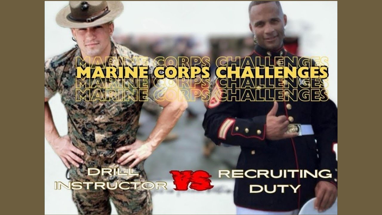USMC Drill Instructor vs Recruiter! PART 1 | The BATTLE of the Special ...