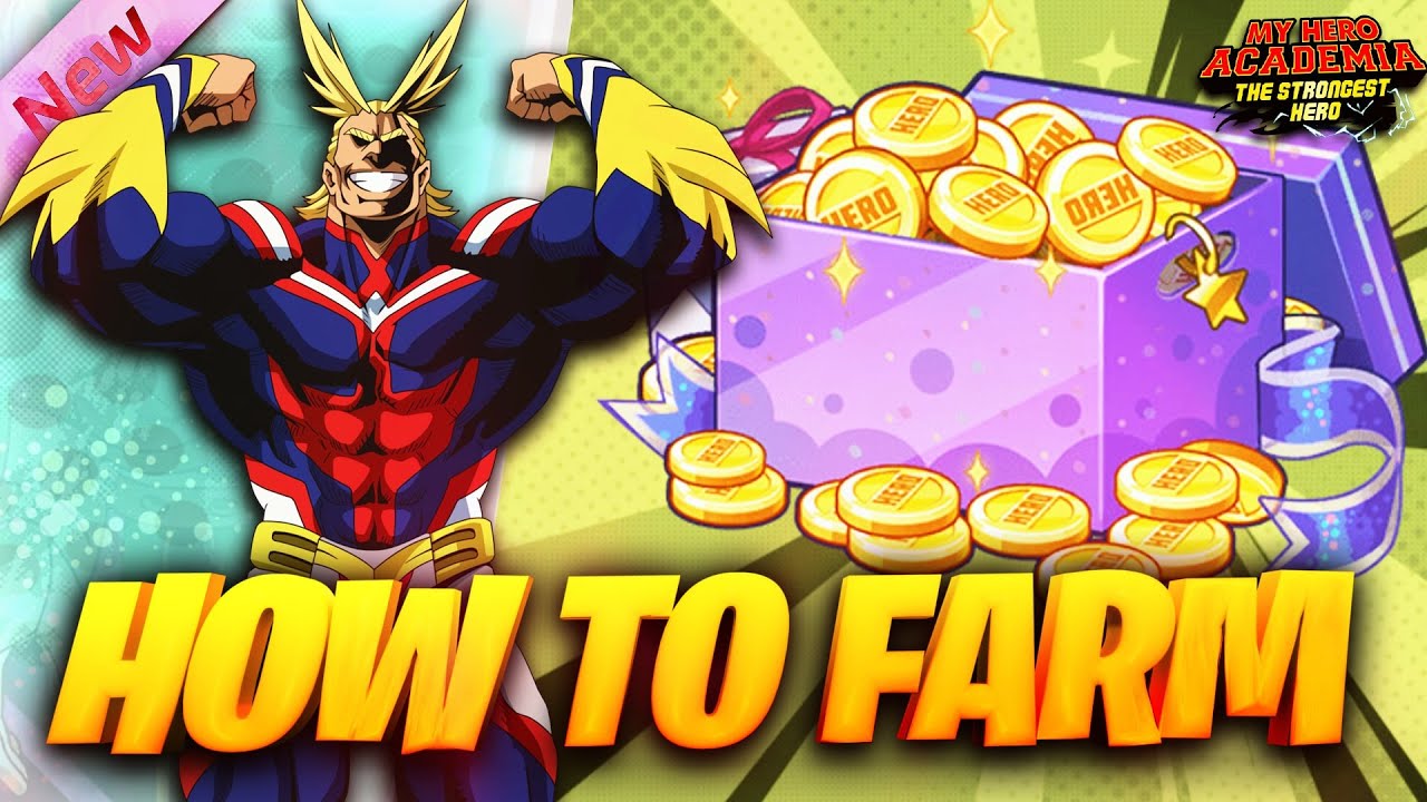 HOW TO FARM HERO COINS 100% F2P in My Hero Academia: Strongest Hero ...