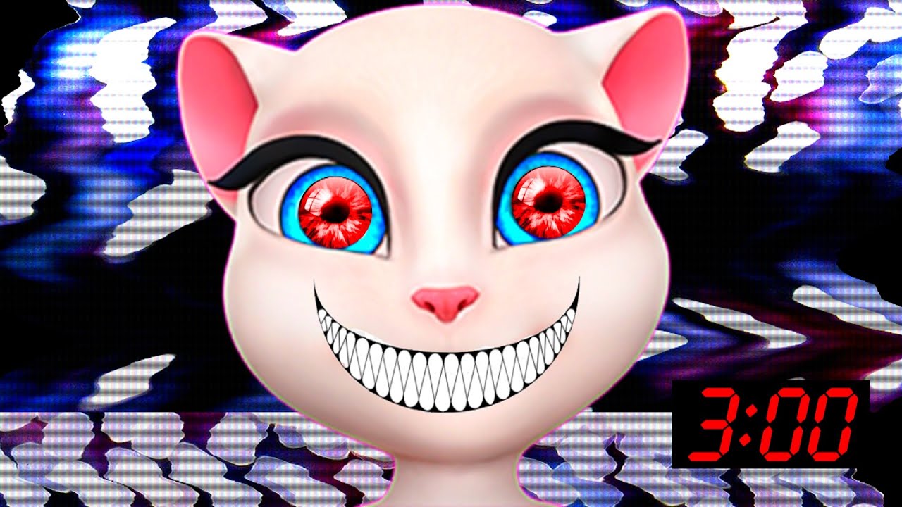 NUNCA CONVERSE COM A TALKING ANGELA ÀS 3:00 HORAS DA MANHÃ! *muito ...