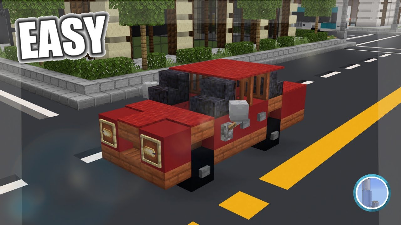 Minecraft Tutorial: How To Build A Truck (Easy) - YouTube