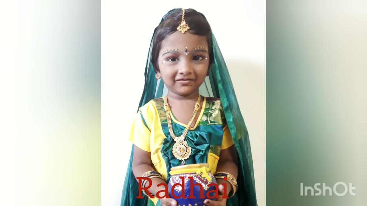 Fancy dress - Radhai #krishnajayanthi #radhai #shorts - YouTube