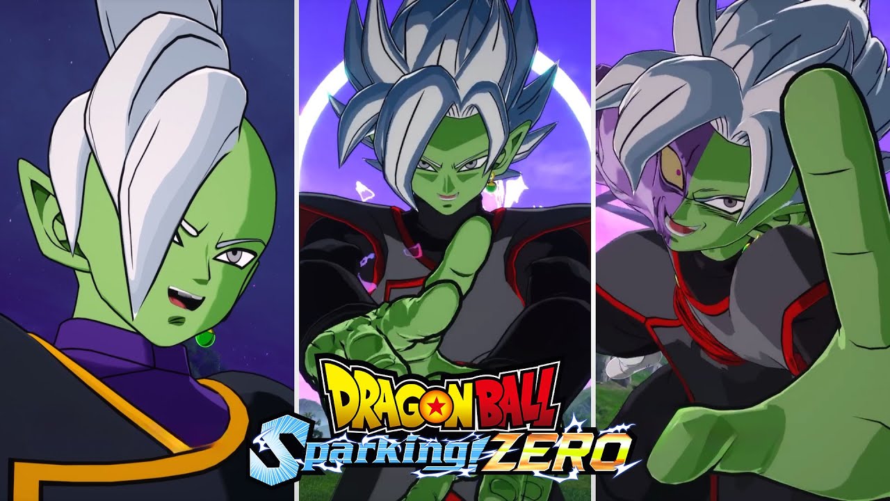 Zamasu ALL FORMS Showcase - Dragon Ball Sparking Zero (Exclusive ...