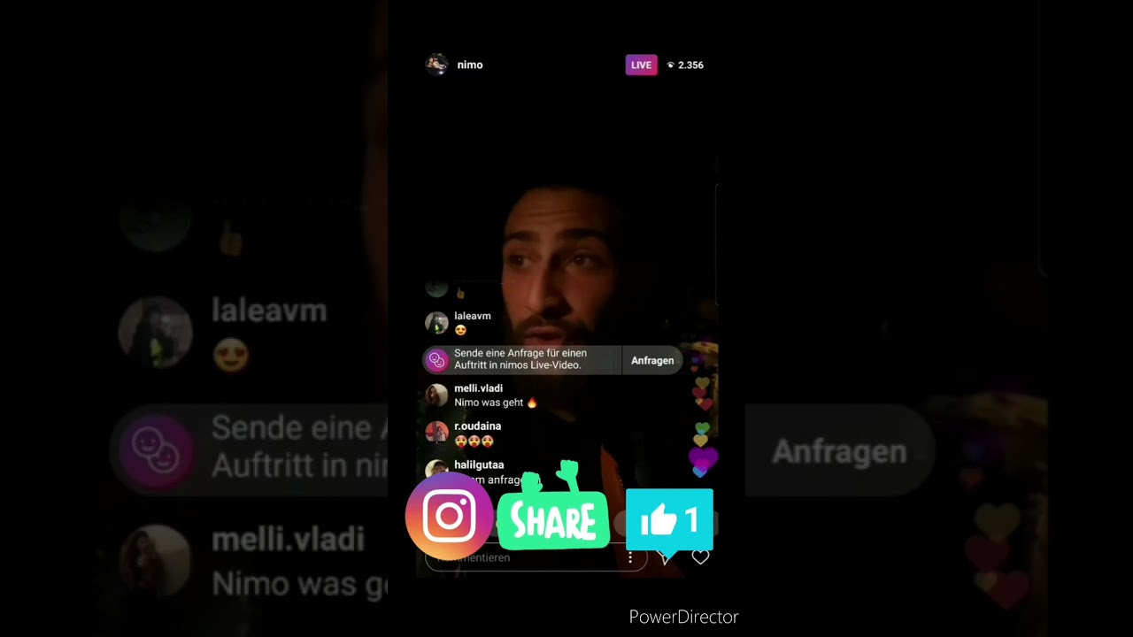 Nimo Live in Instagram - YouTube