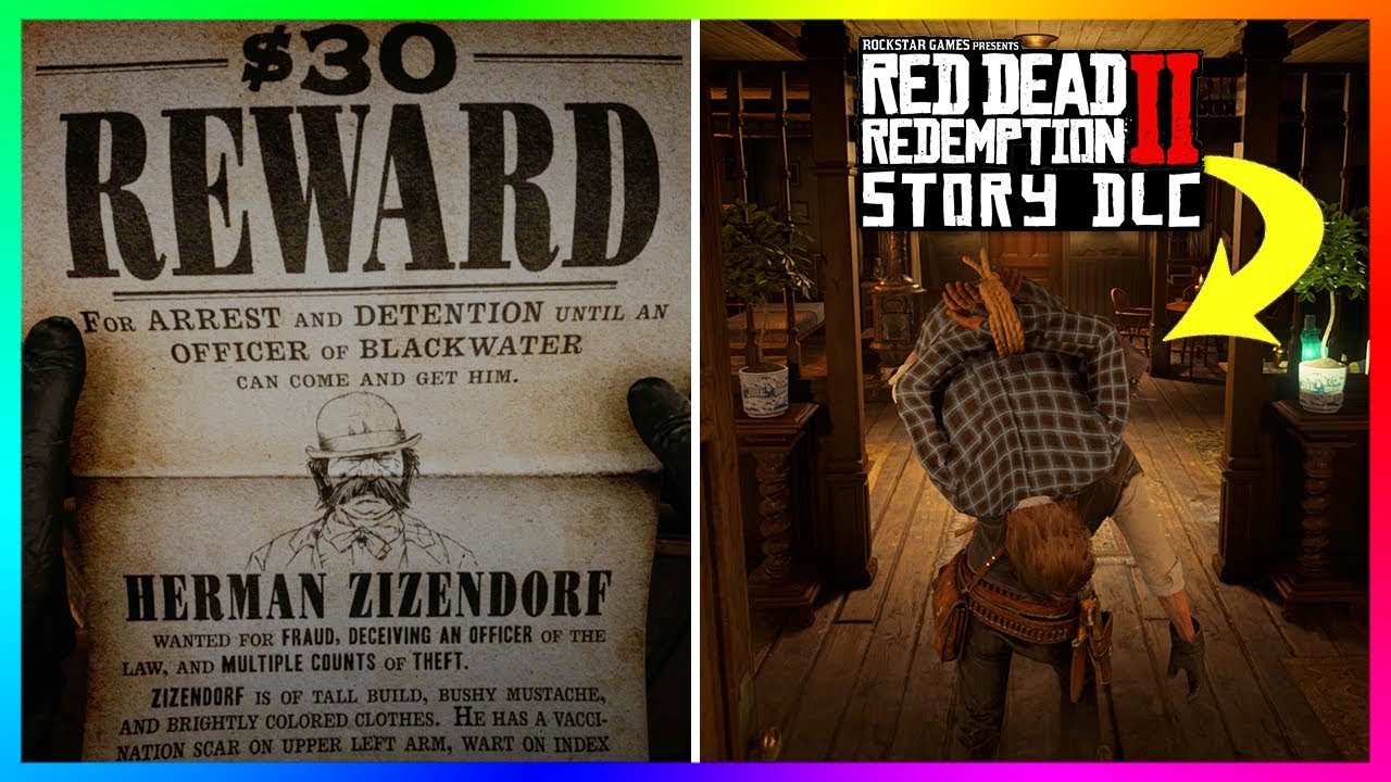 Red Dead Redemption 2 Story Mode DLC Content - NEW BOUNTY! Capturing ...