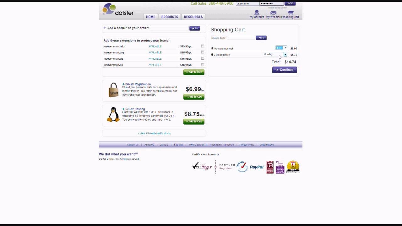 Dotster Tutorial - YouTube
