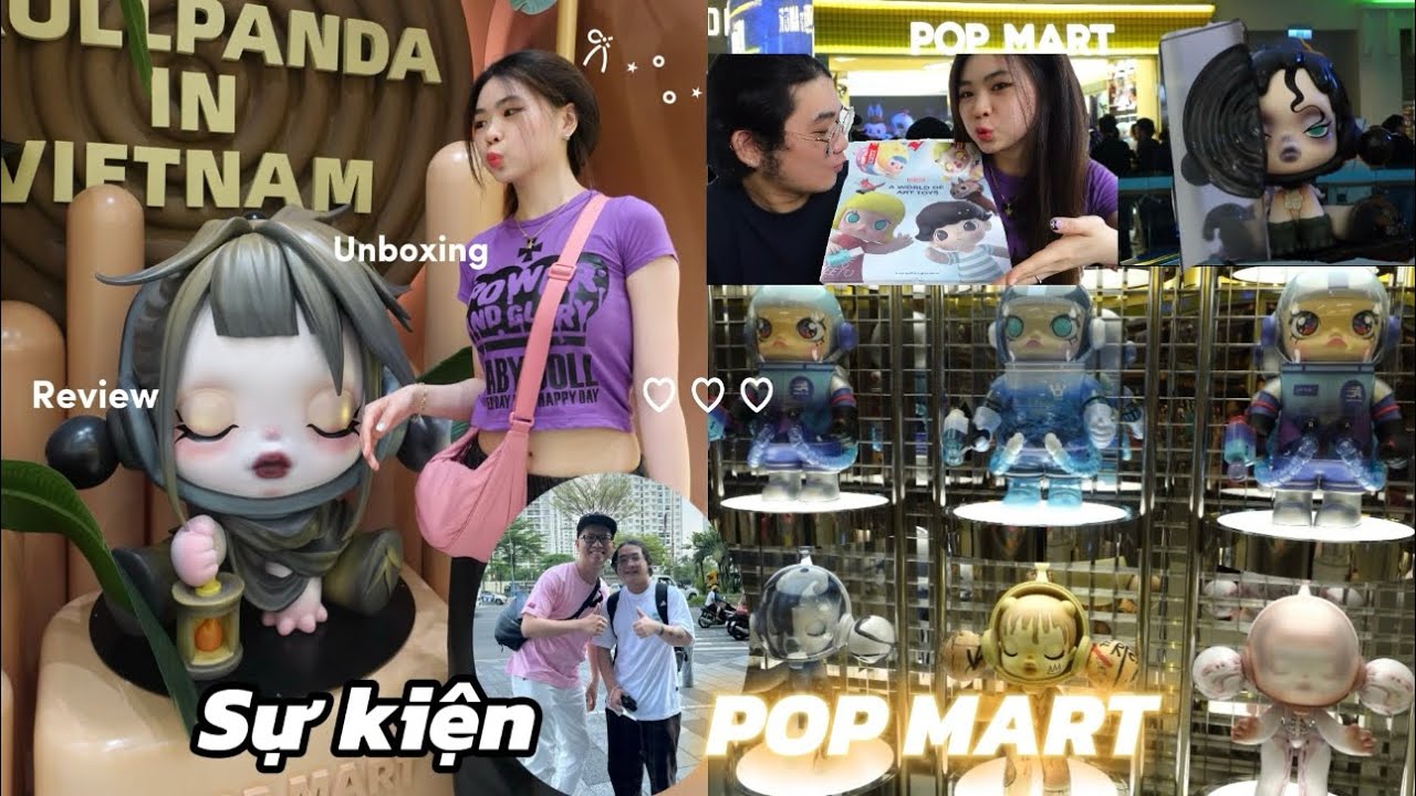 |VLOG| Sự kiện khai trương PopMart ở Crescent Mall - unbox & review ⋆ ...