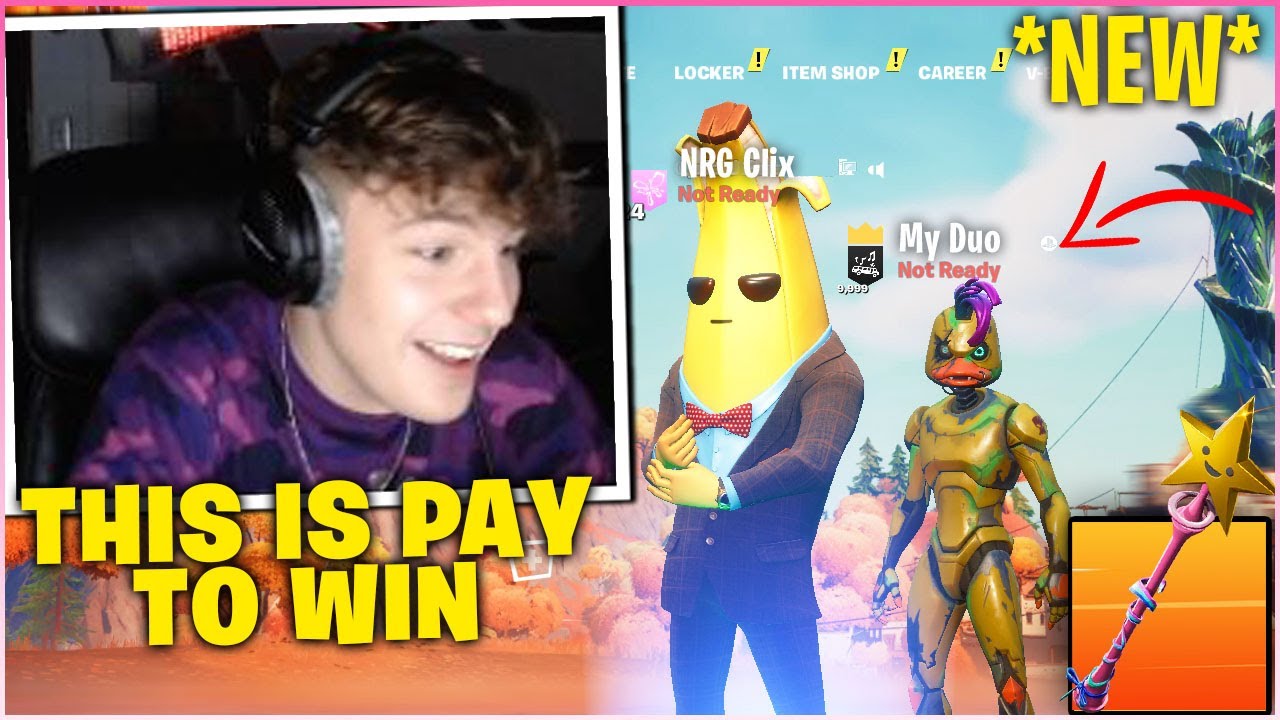 CLIX CAN'T Stop RAGING & LAUGHING When Using The MOST TROLL Skin Combo ...