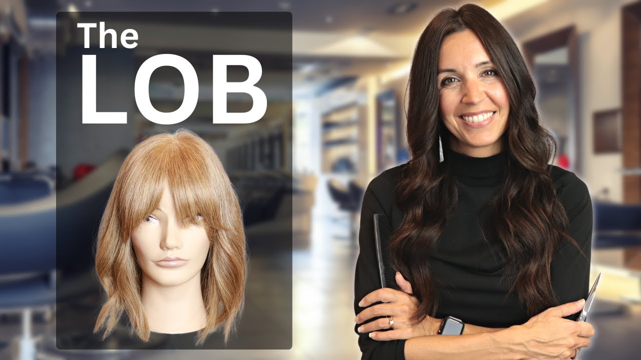 Learn the Long Layered Bob aka THE LOB - YouTube