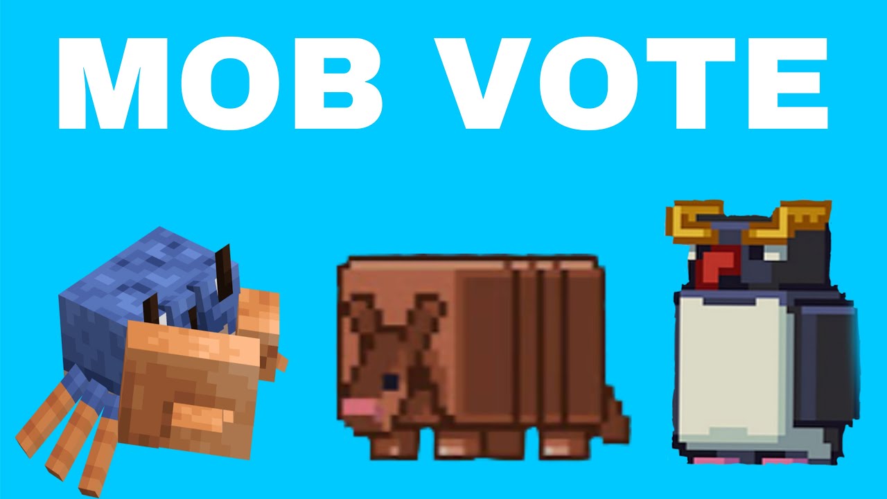 MINECRAFT MOB VOTE!!! explaining things + mob vote controversy - YouTube