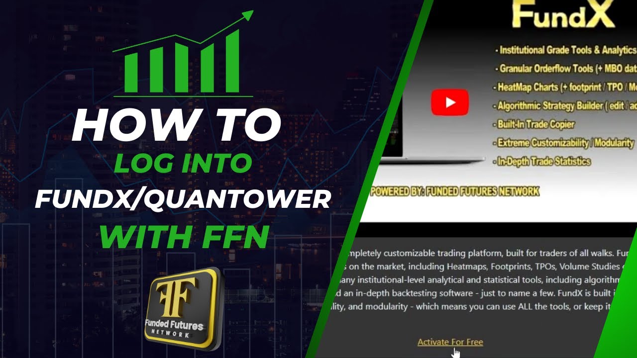 How to Download and log into FundX / Quantower with FFN - YouTube