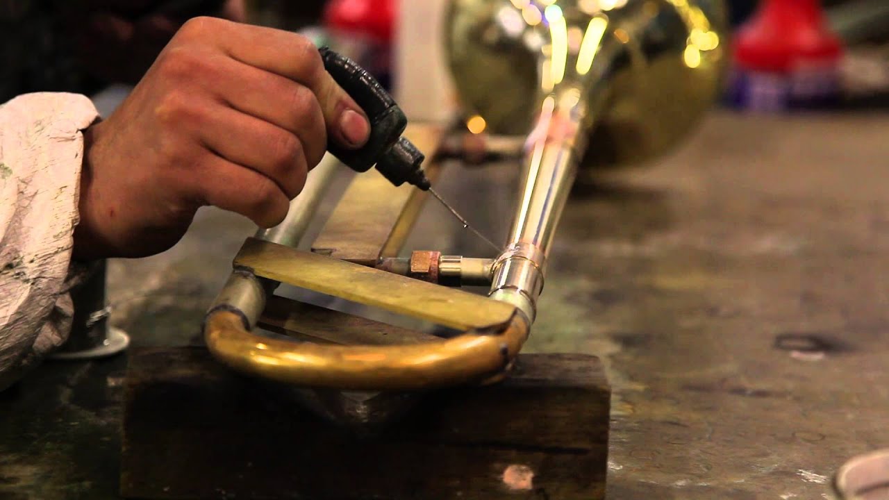 Michael Rath Trombones - bell assembly - YouTube