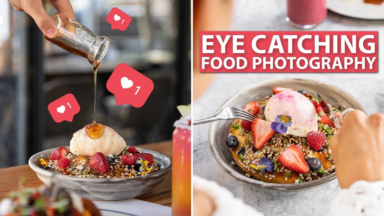 FOOD PHOTOGRAPHY For Instagram - 4 Tips in 3 Minutes! - YouTube