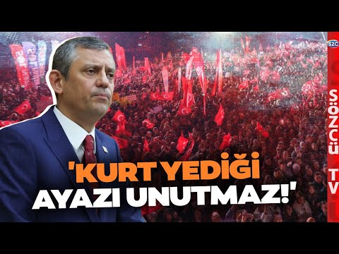 'Kurt Yediği Ayazı Unutmaz Hesabını Soracağız' Özgür Özel'i Hiç Böyle Görmediniz! İddianame Çıkışı