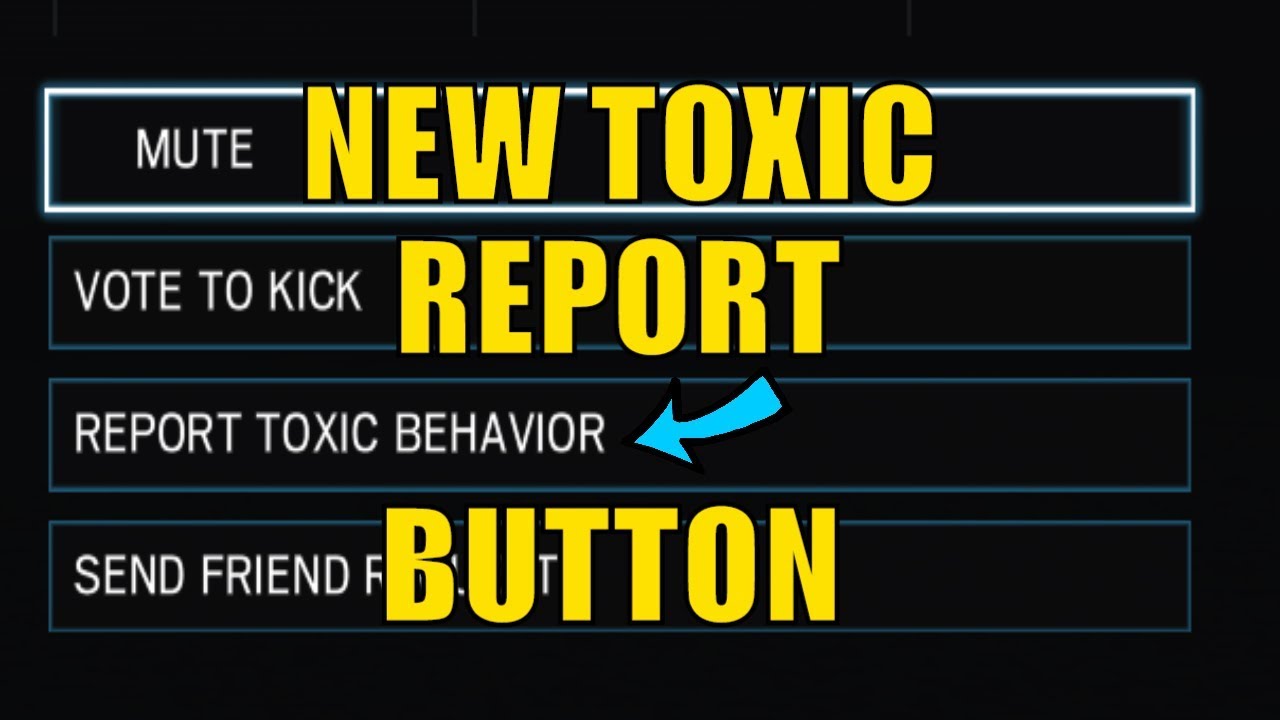 Rainbow Six Siege - NEW Toxic Report - YouTube