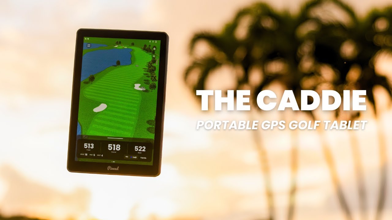 The First Ever Portable GPS Golf Tablet - YouTube