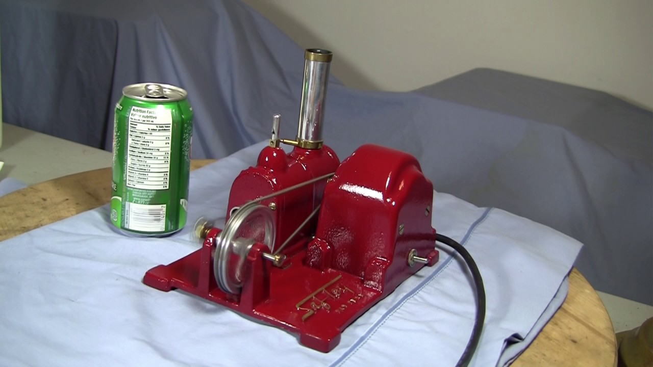 Saf-Toy electric motor model steam engine - YouTube