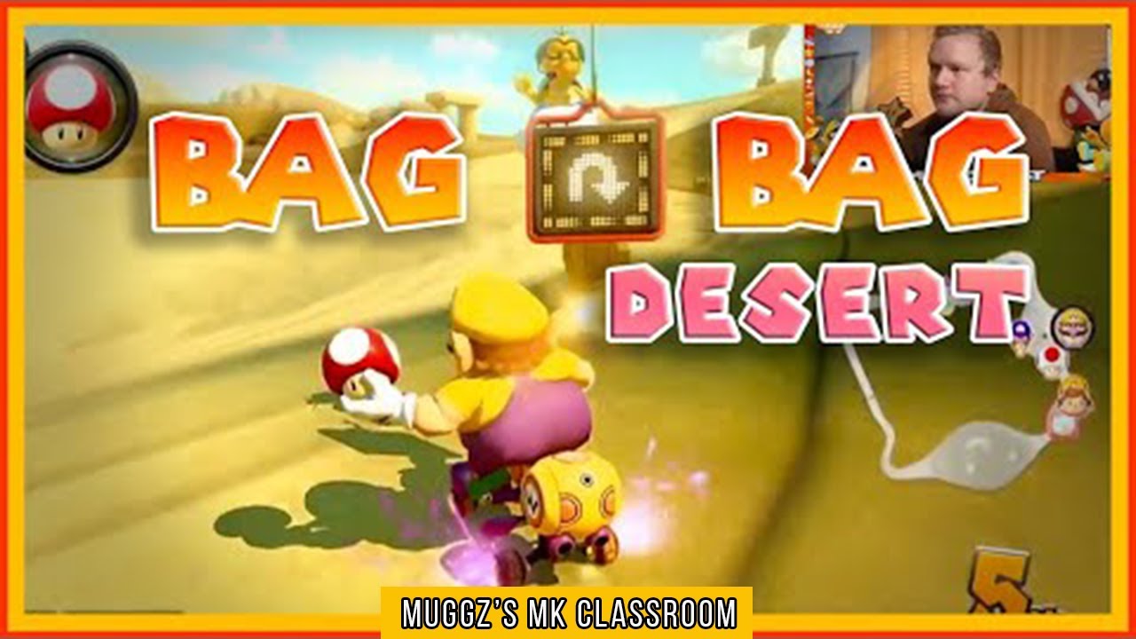 How to Sandbag in Mario Kart 8 Deluxe | Part 3: Dry Dry Desert - YouTube