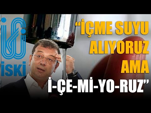 Halil Nebiler fena patladı: İçme suyu alıyoruz ama içemiyoruz