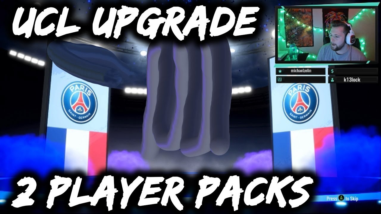 Opening UCL 2 Player Upgrade Packs! - YouTube