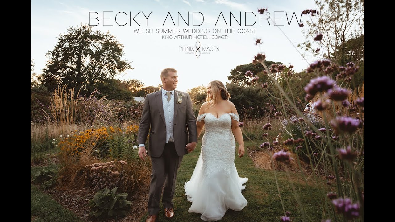 Becky and Andrew: Summer Wedding on the Welsh Coast - YouTube
