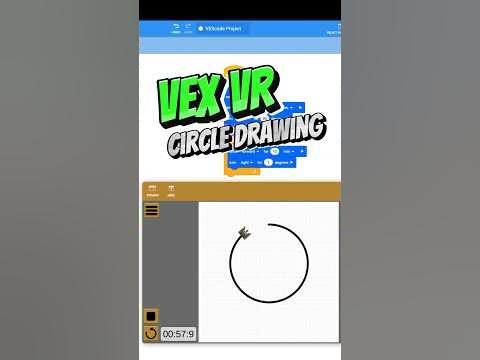 VEX VR Circle Drawing. Online Camp is Happening #robotics #stem #vexiq #summercamp #coding - YouTube