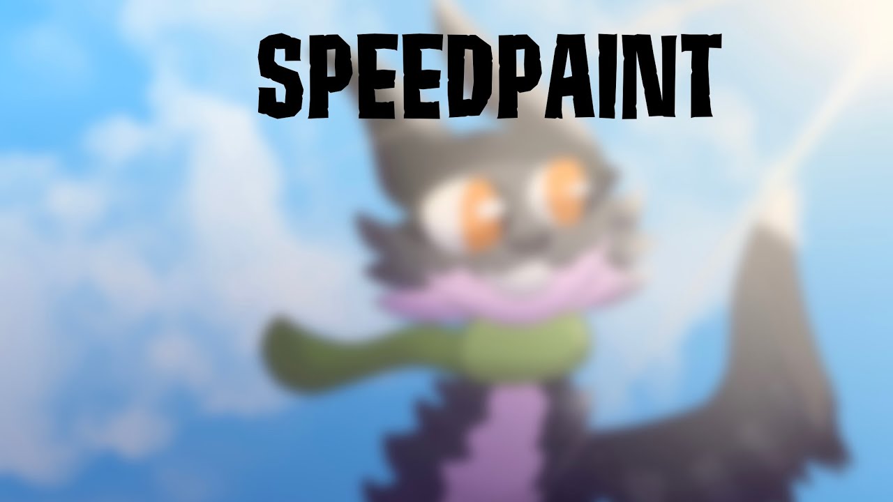 Animal Jam Speedpaint- My New Profile Picture! - YouTube