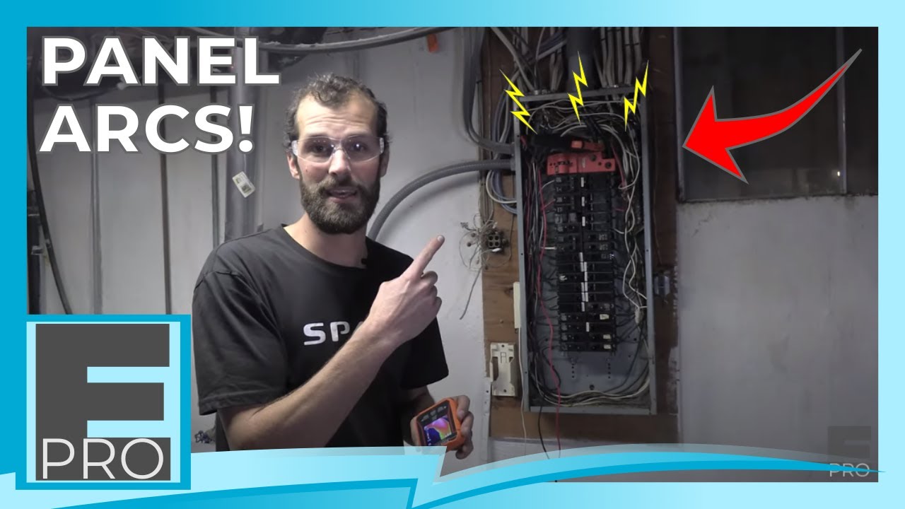 Homeowner: "So, what we know is there's fire behind the main breaker ...