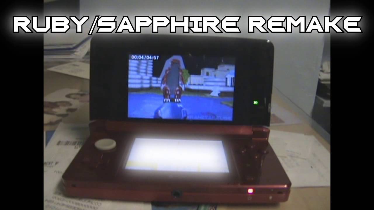 Ruby And Sapphire Remake 3ds