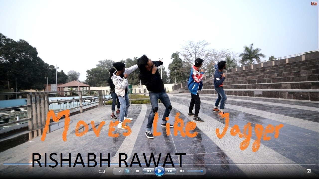 Rishabh Rawat Choreography | Moves like Jagger by Maroon 5 | @RishabhDcloud @maroon5 - YouTube