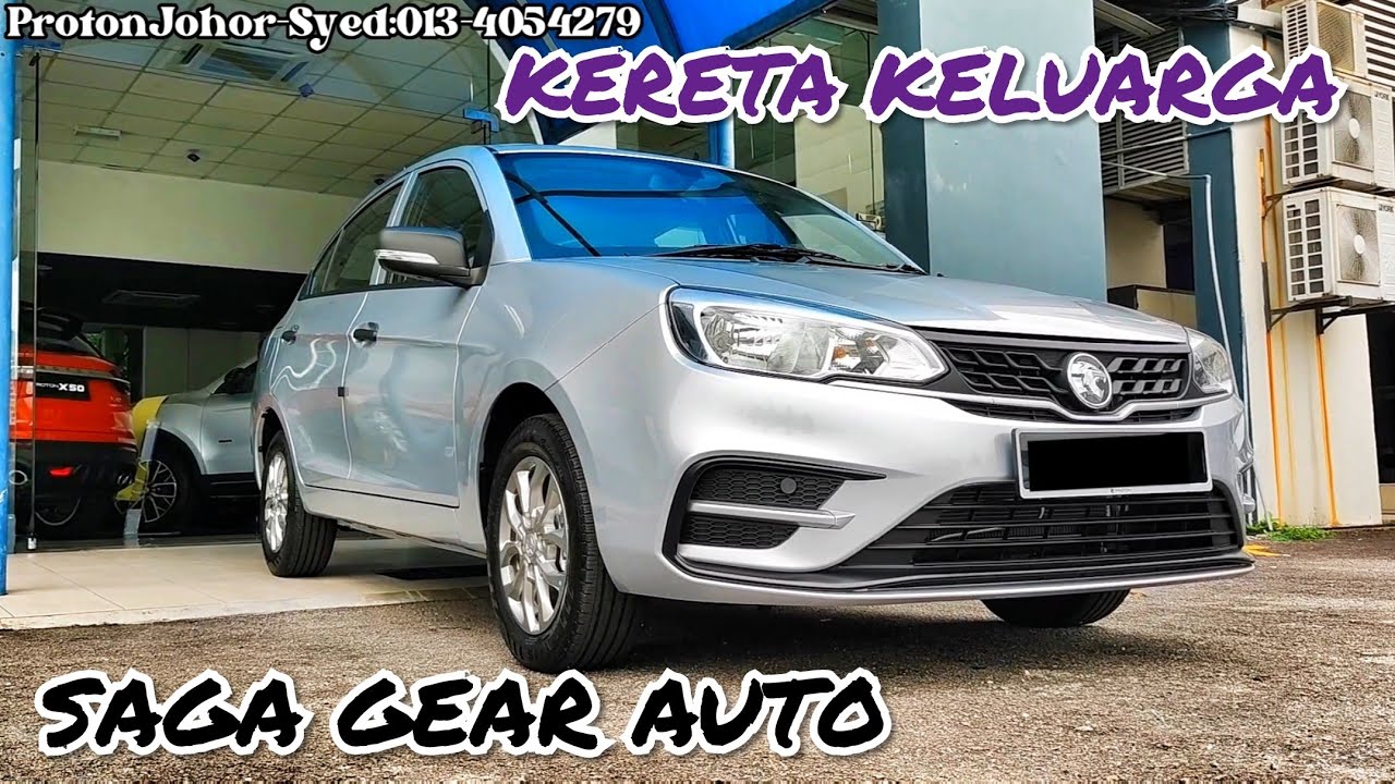 PROTON SAGA STANDARD AUTO MC2 ARMOUR SILVER - YouTube