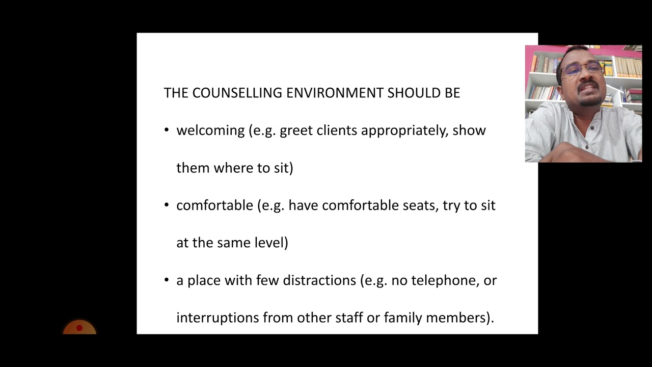 Establishing the Counseling environment-U.2.12 - YouTube