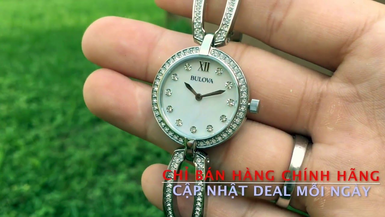 Đồng Hồ Nữ Bulova SIlver 96L223 - YouTube