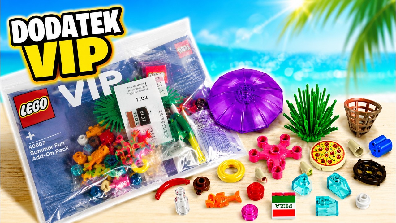 Letnia frajda - zestaw dodatkowy VIP - LEGO 40607 - YouTube