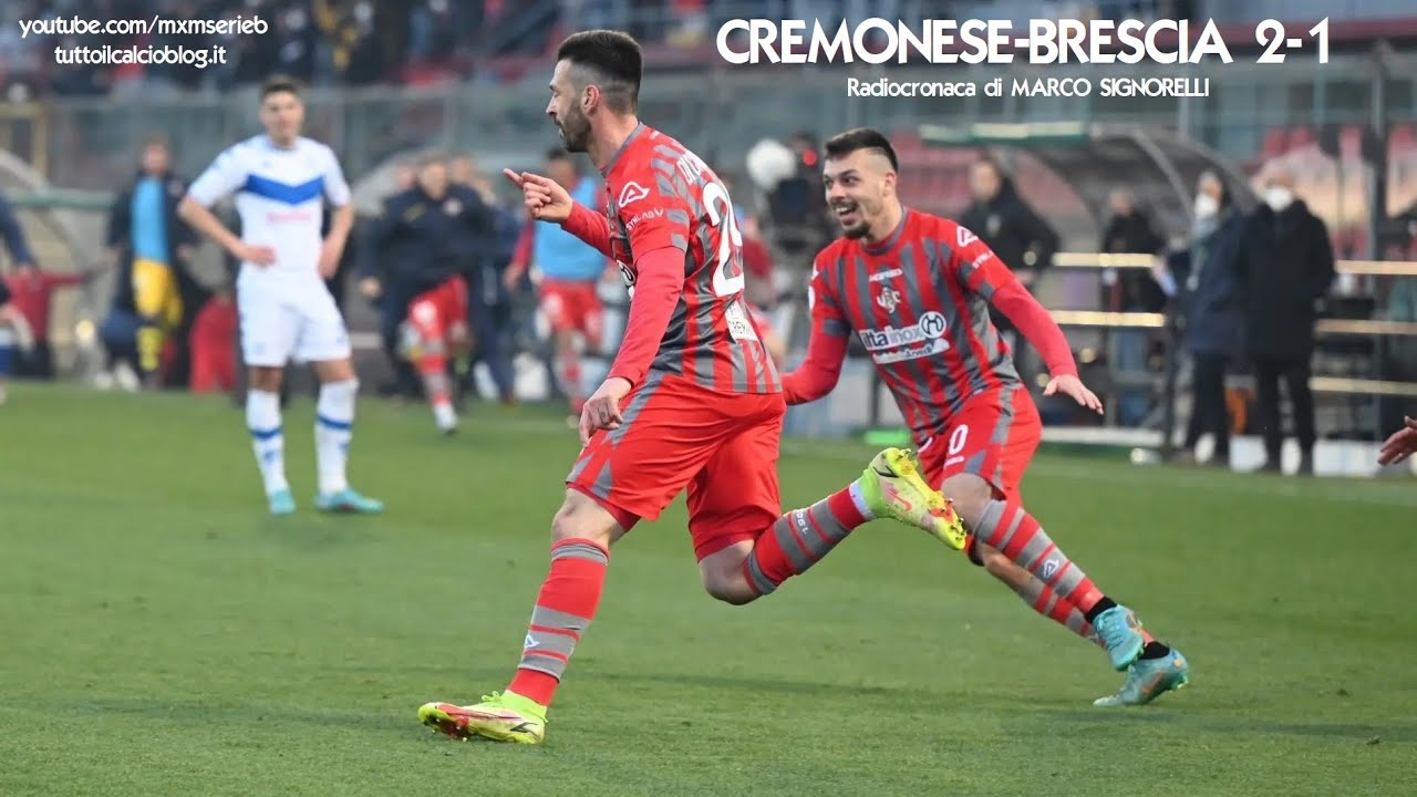 Cremonese-Brescia 2-1 - Radiocronaca di Marco Signorelli (5/3/2022) Rai ...