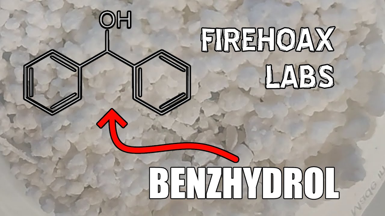 Synthesis of Benzhydrol - YouTube