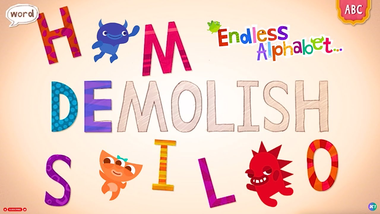 Endless Alphabet: Building Blocks of Reading and Spelling | ABC ...