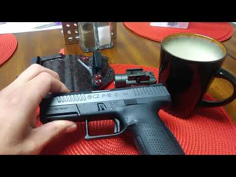 CZ p10c guide rod issue - YouTube