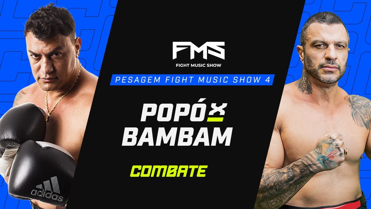 AO VIVO | PESAGEM FMS 4: POPÓ X BAMBAM - COMPLETO | Combate.globo - YouTube