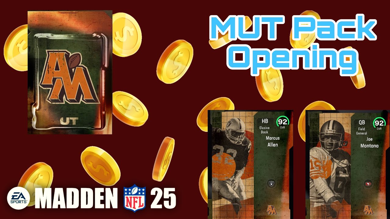 Madden 25 MUT Pack Opening All-Madden Edition - YouTube