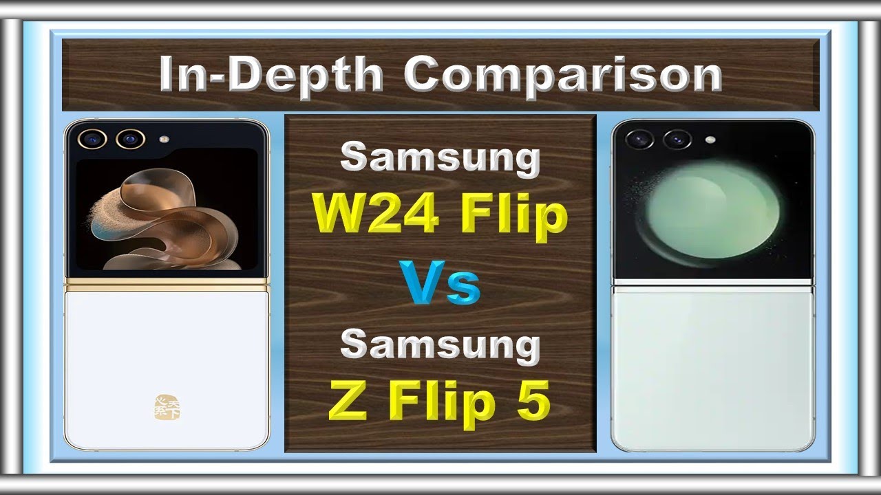 Samsung W24 Flip Vs Samsung Z Flip 5: What is the Difference! - YouTube