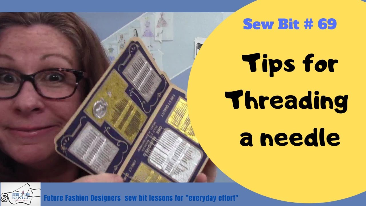 How to easily thread a needle - YouTube