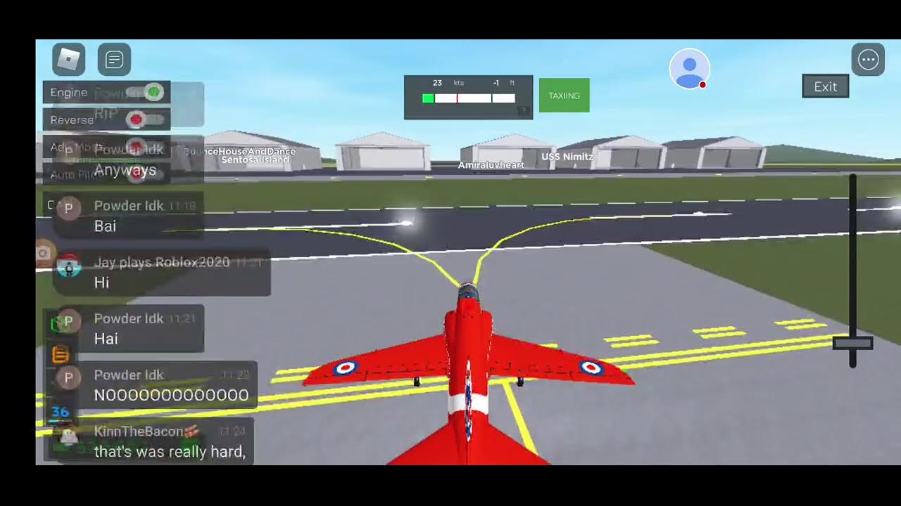 Red Arrows Airshow (roblox) - YouTube