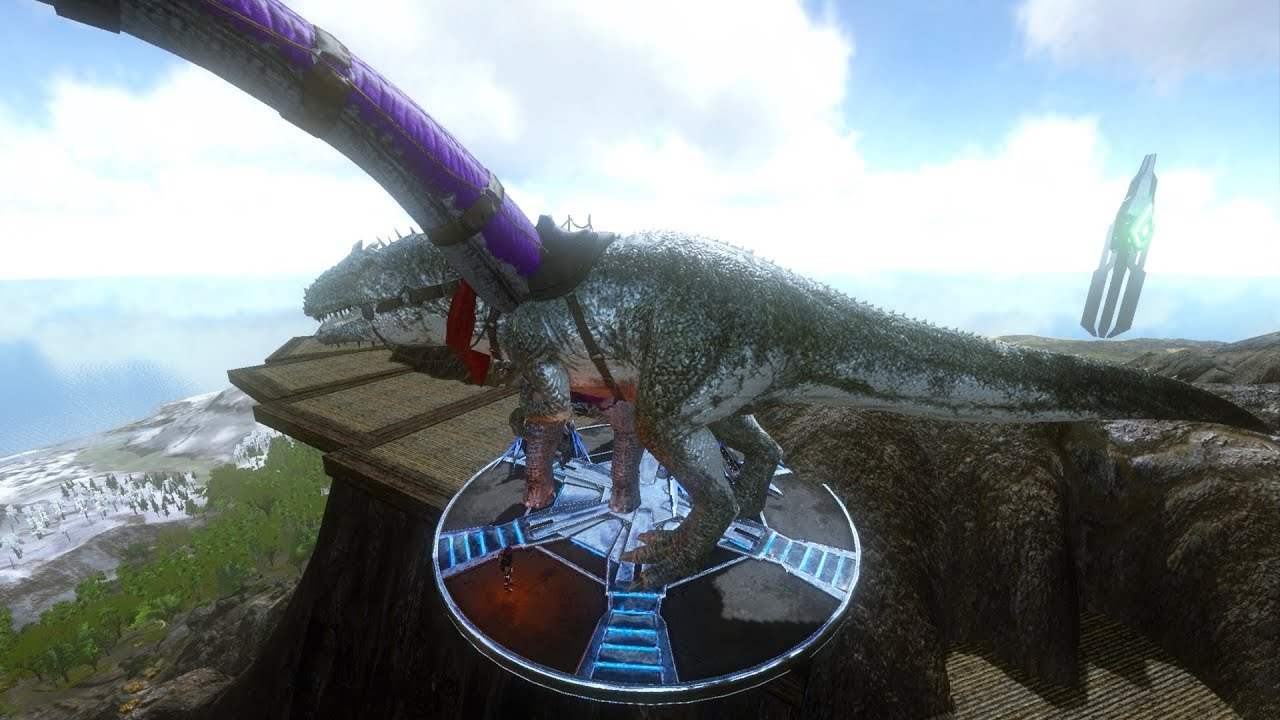 [닌몽] 모바일 아크서바이벌 :: 테크 텔레포트 사용해보기 (Ark Mobile Tek Teleporter) - YouTube