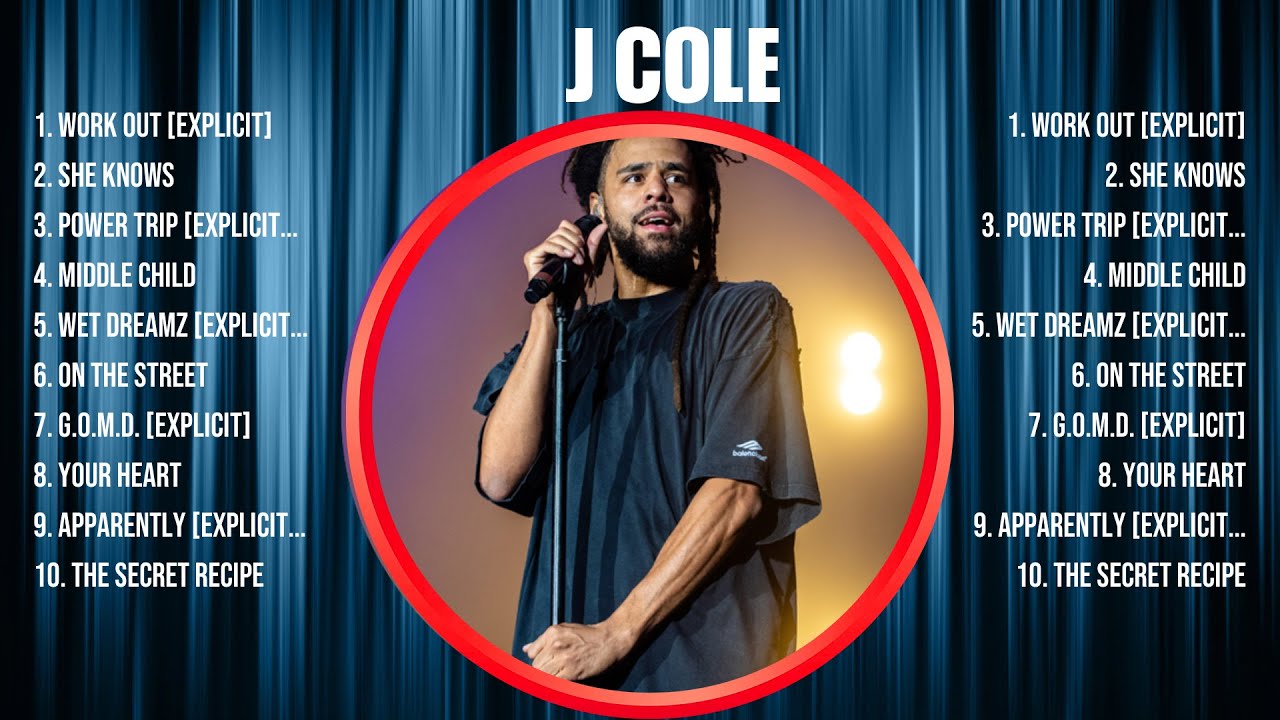 J Cole Greatest Hits Full Album ️ Full Album ️ Top 10 Hits of All Time ...