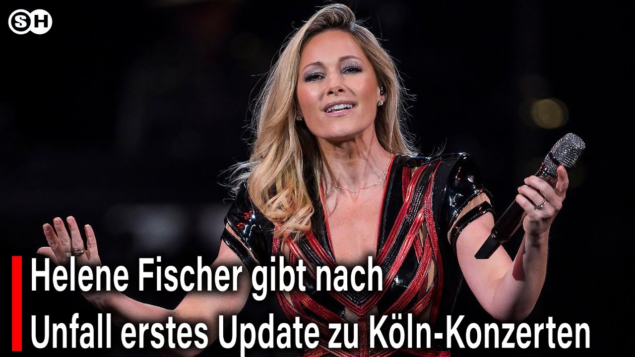 Helene Fischer gibt nach Unfall erstes Update zu Köln-Konzerten # ...